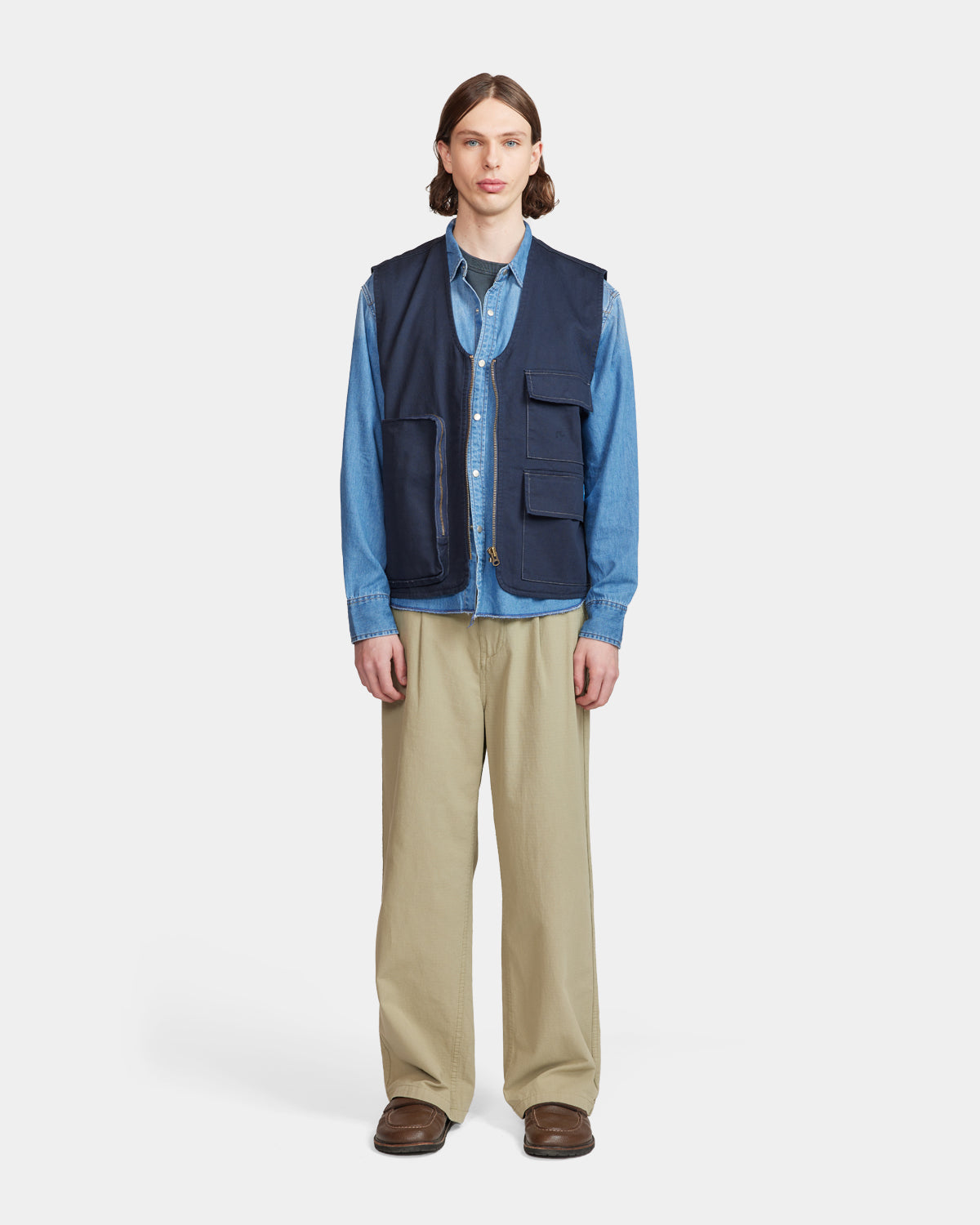 Sullivan Vest - Navy – Larriet
